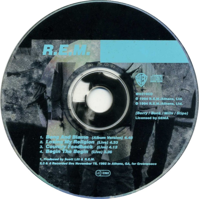 The Art of “Bang and Blame” – A Long Distance R.E.M. Dedication to ...